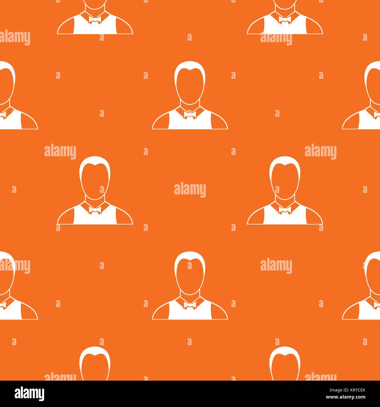 Waiter pattern seamless Stock Vector Image & Art - Alamy