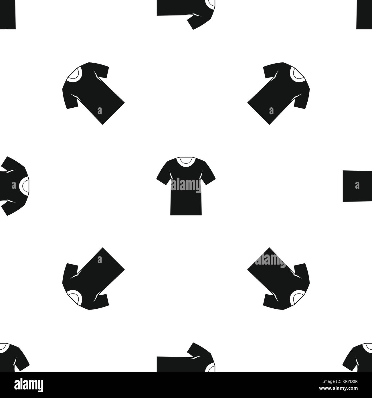 Tshirt pattern seamless black Stock Vector Image & Art - Alamy