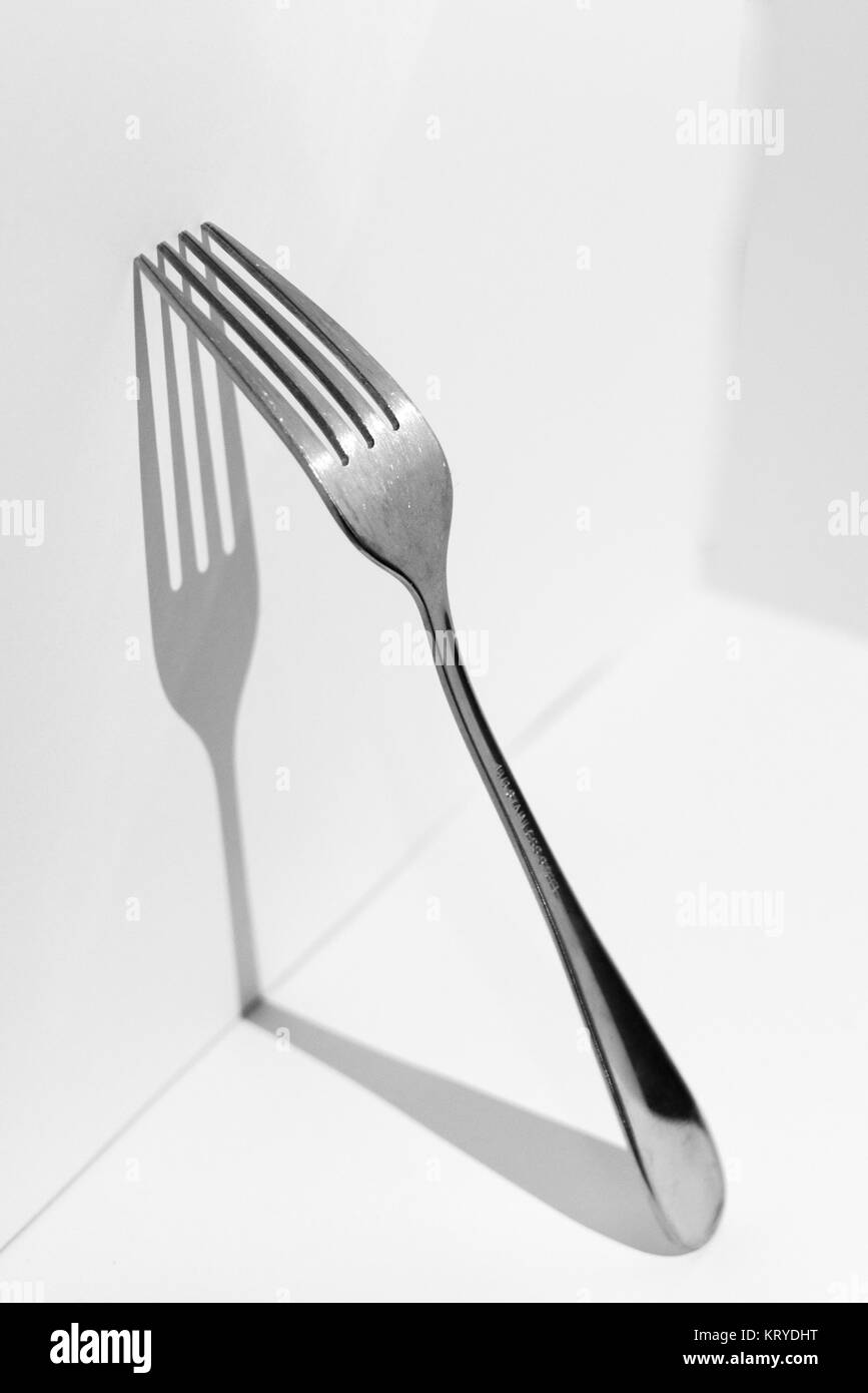 Fork still life Stock Photo - Alamy