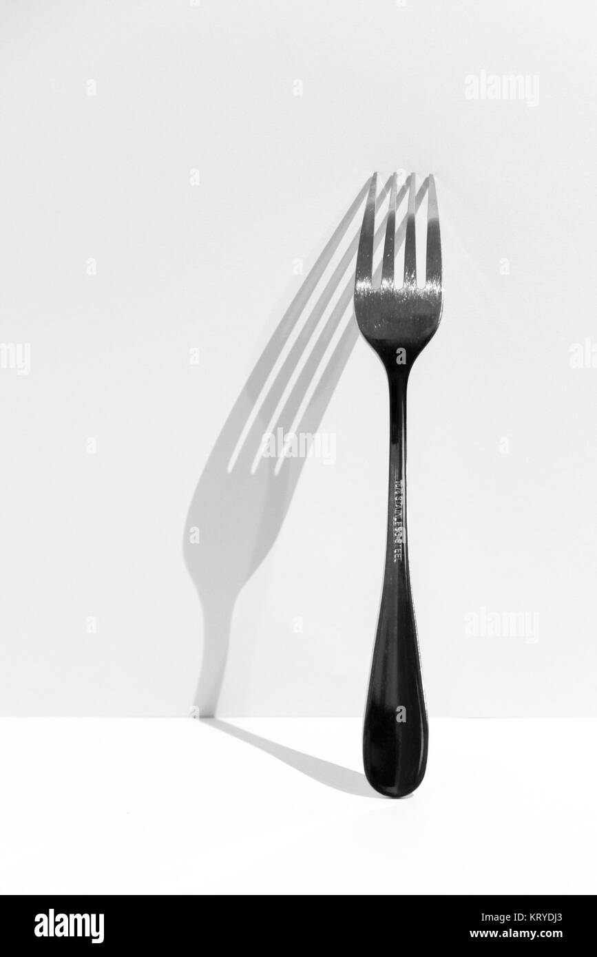 Fork still life Stock Photo - Alamy