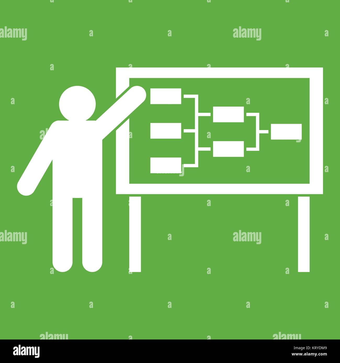 Showing green screen Stock Vector Images - Alamy