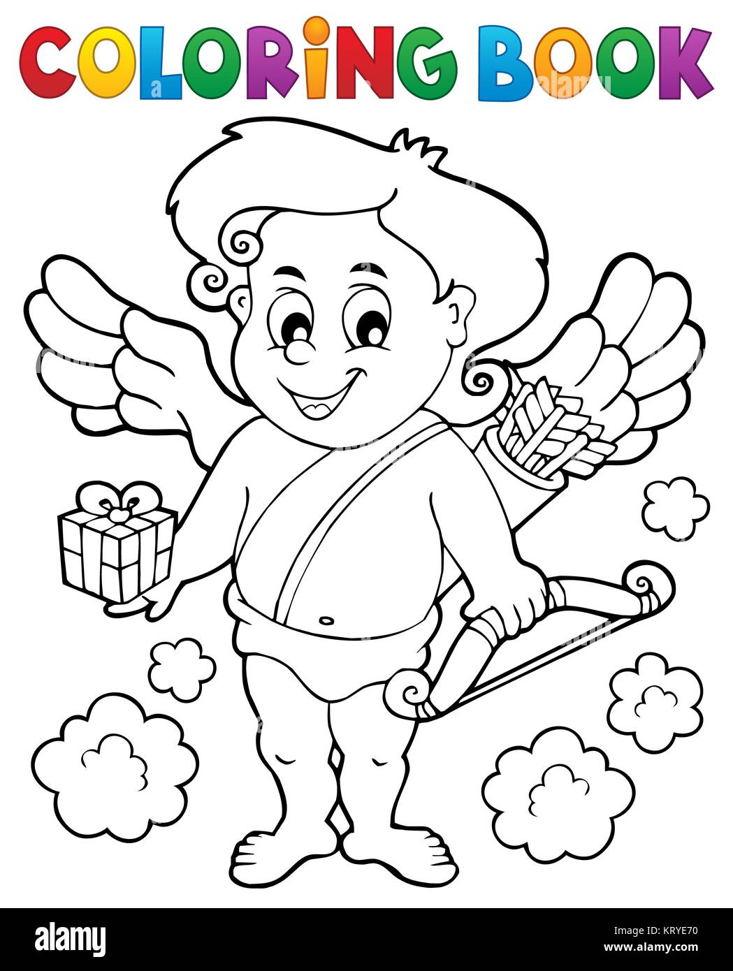 Cupid Coloring Pages