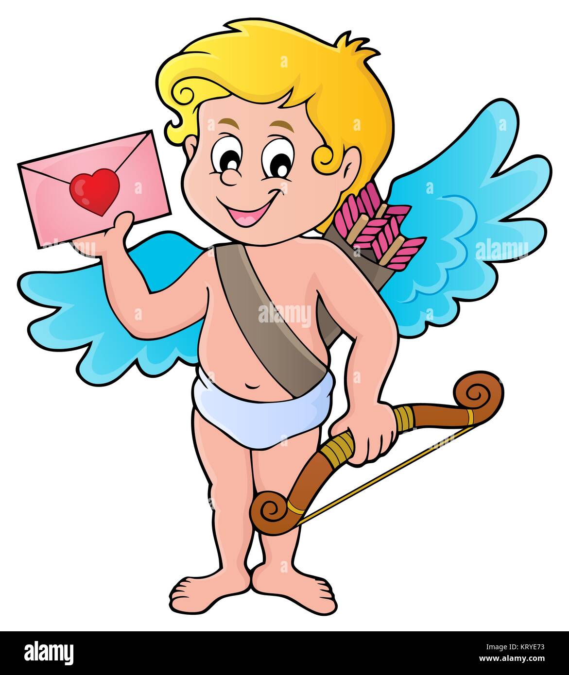 Envelope isolated angel hi-res stock photography and images - Alamy