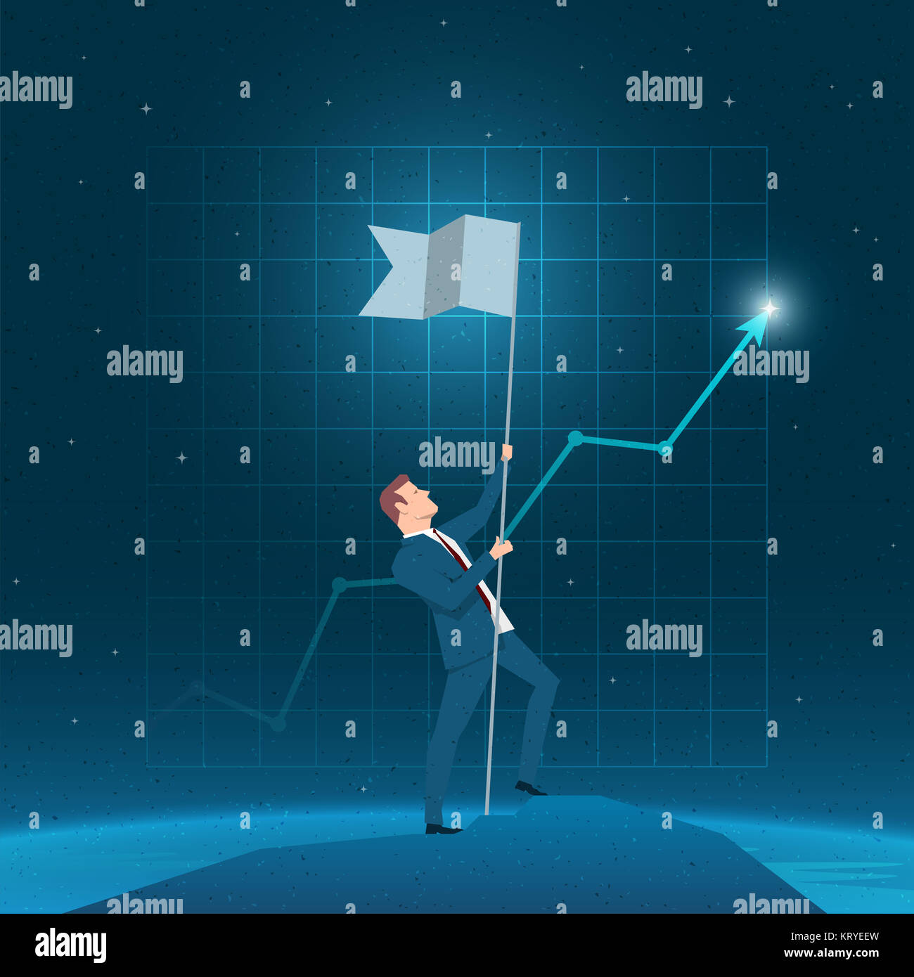 Business concept vector illustration Stock Photo - Alamy