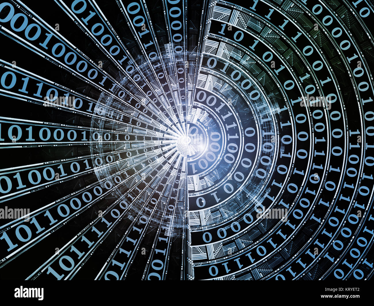 Propagation of World of Numbers Stock Photo - Alamy