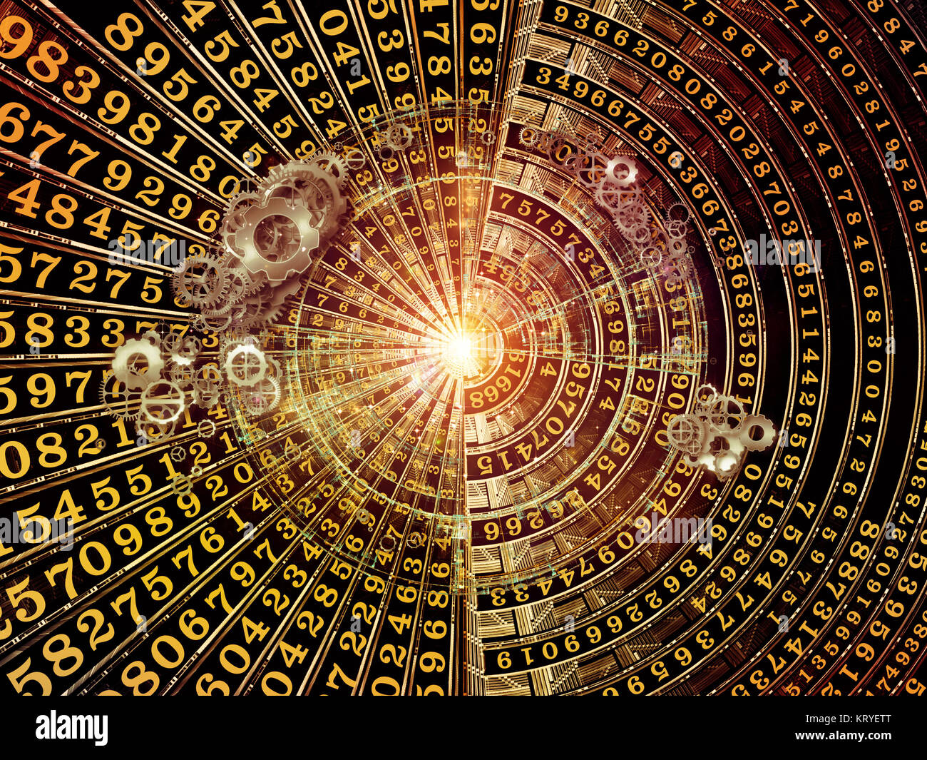 Evolving numbers hi-res stock photography and images - Alamy