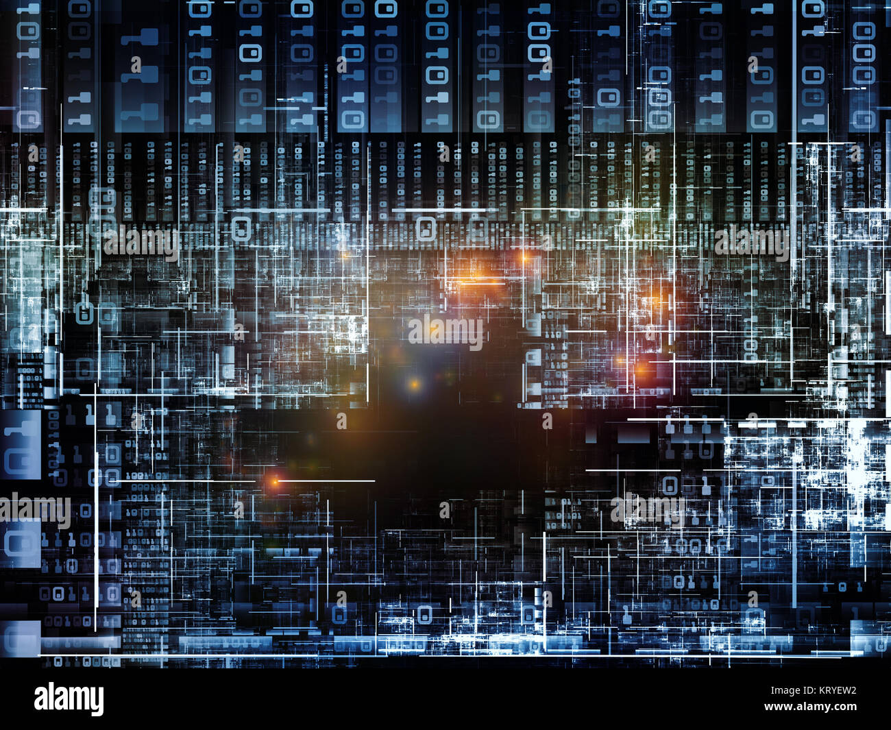Numeric Technology Links Stock Photo - Alamy