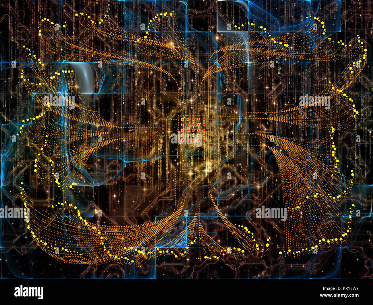 Accidental Technology Links Stock Photo - Alamy