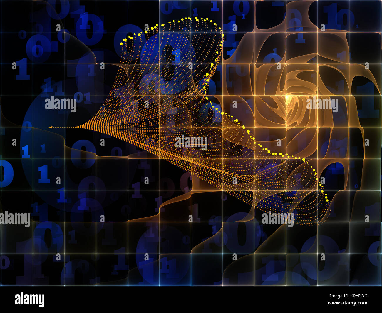 Reality of Technology Links Stock Photo - Alamy