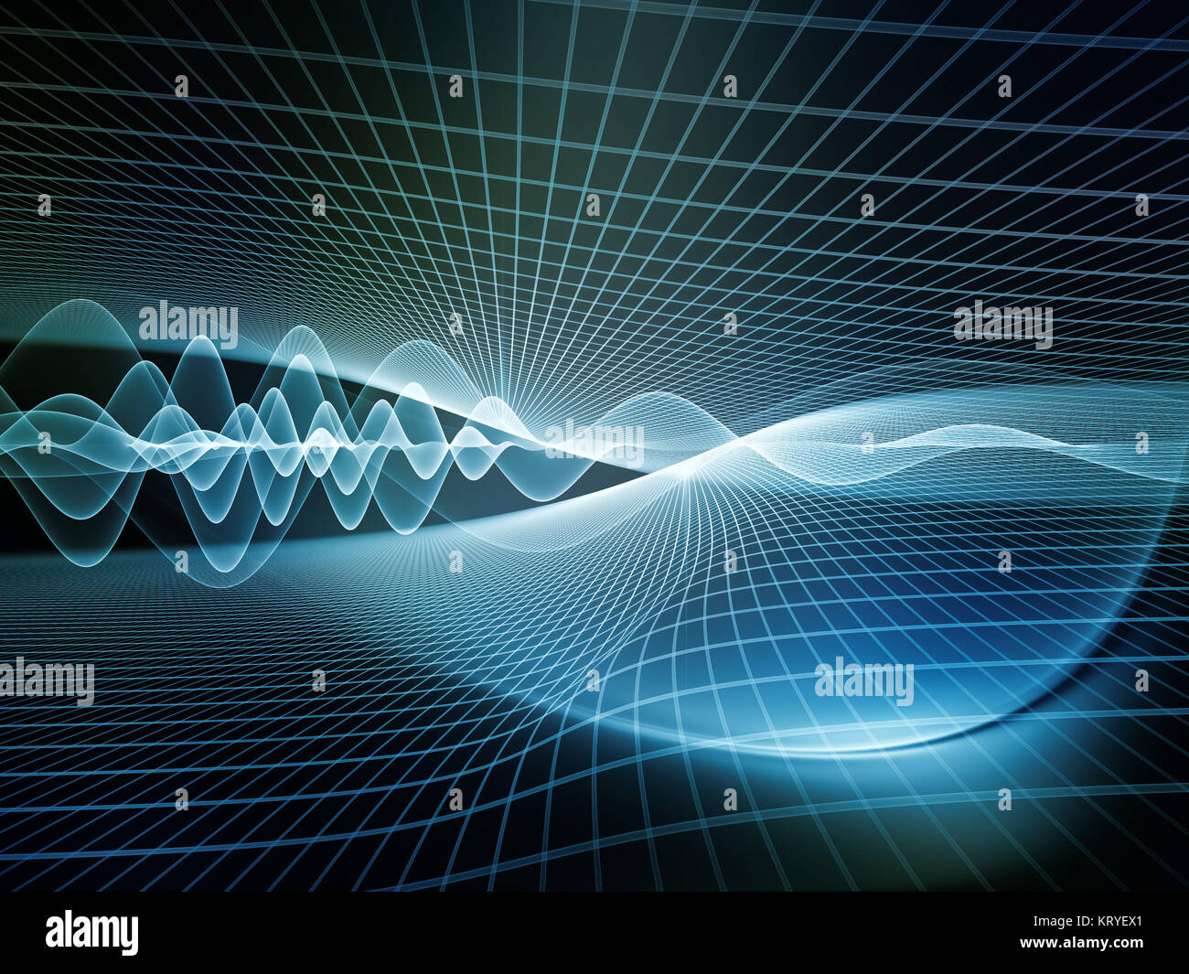 the Virtual World Energy Stock Photo - Alamy