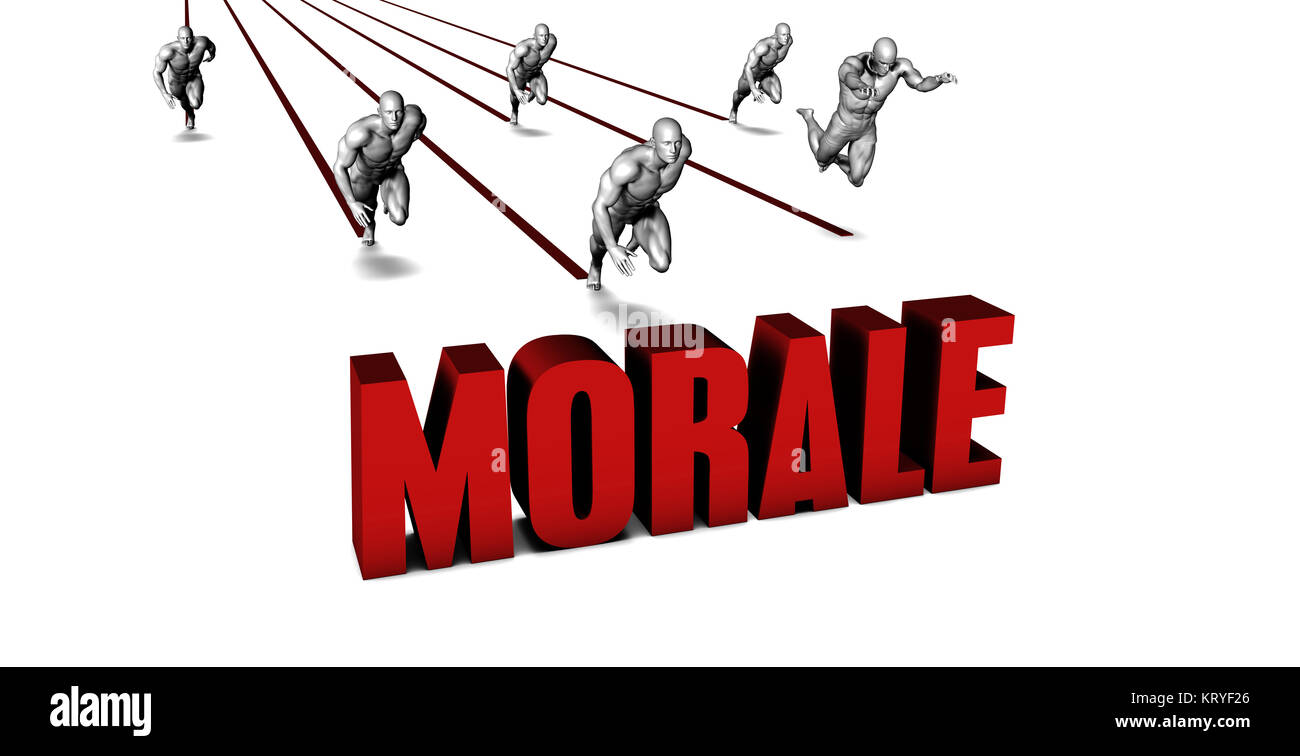 Concept work morale Cut Out Stock Images & Pictures - Alamy