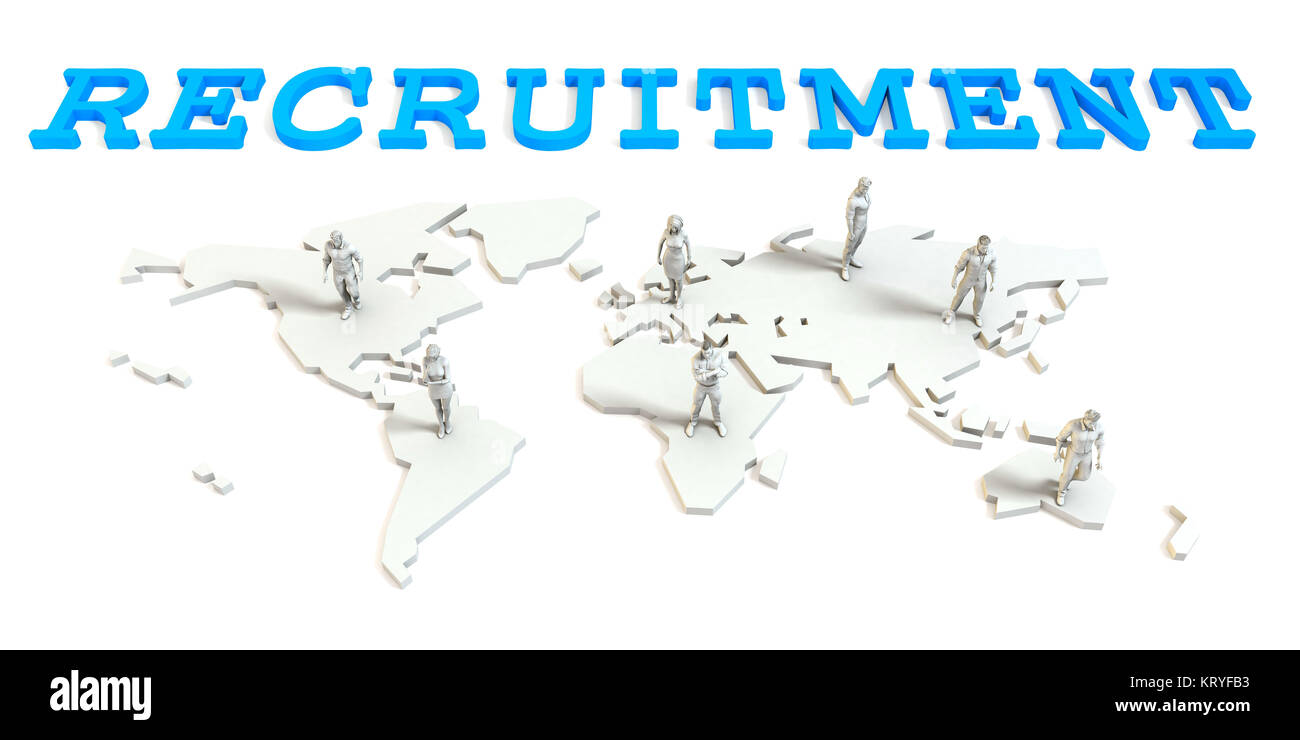 Recruitment Global Business Stock Photo - Alamy