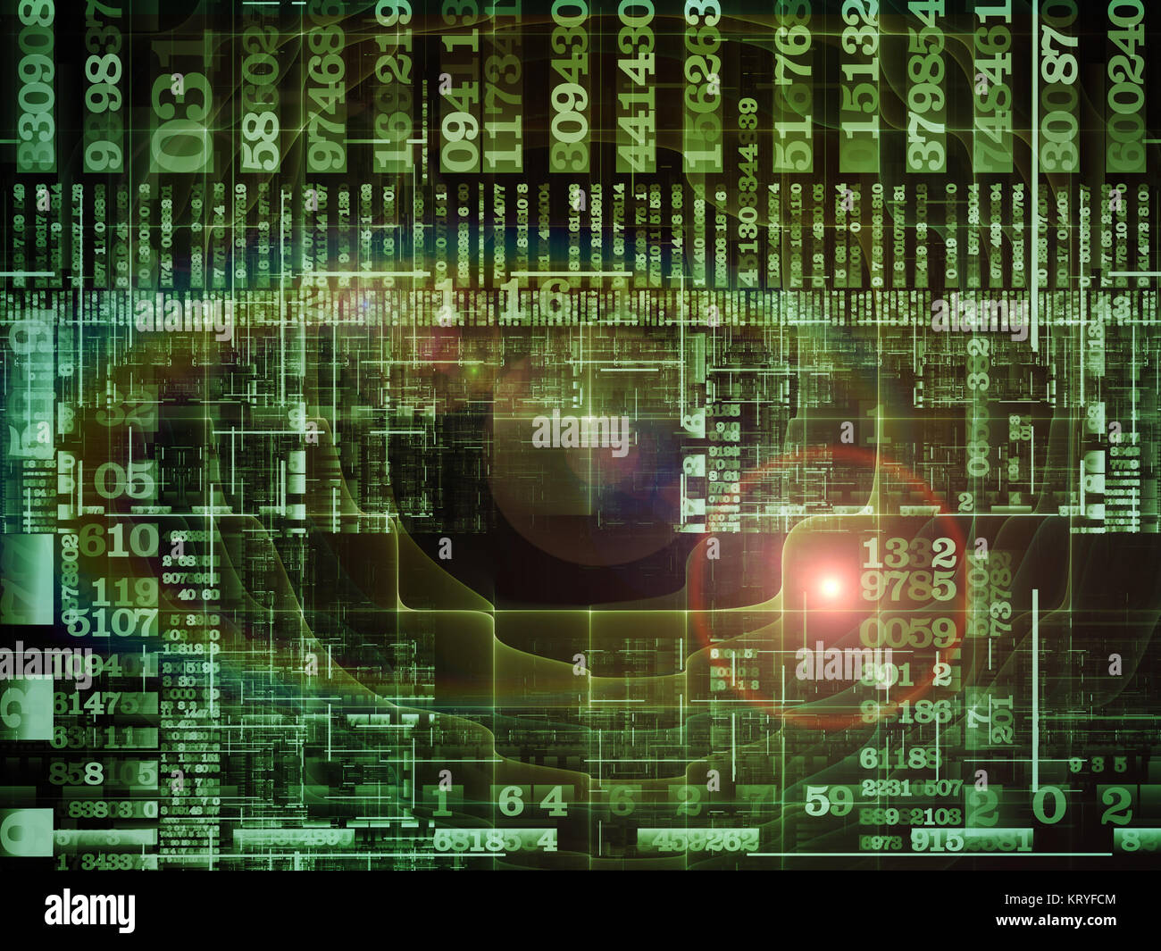 Visualization of Technology Links Stock Photo - Alamy
