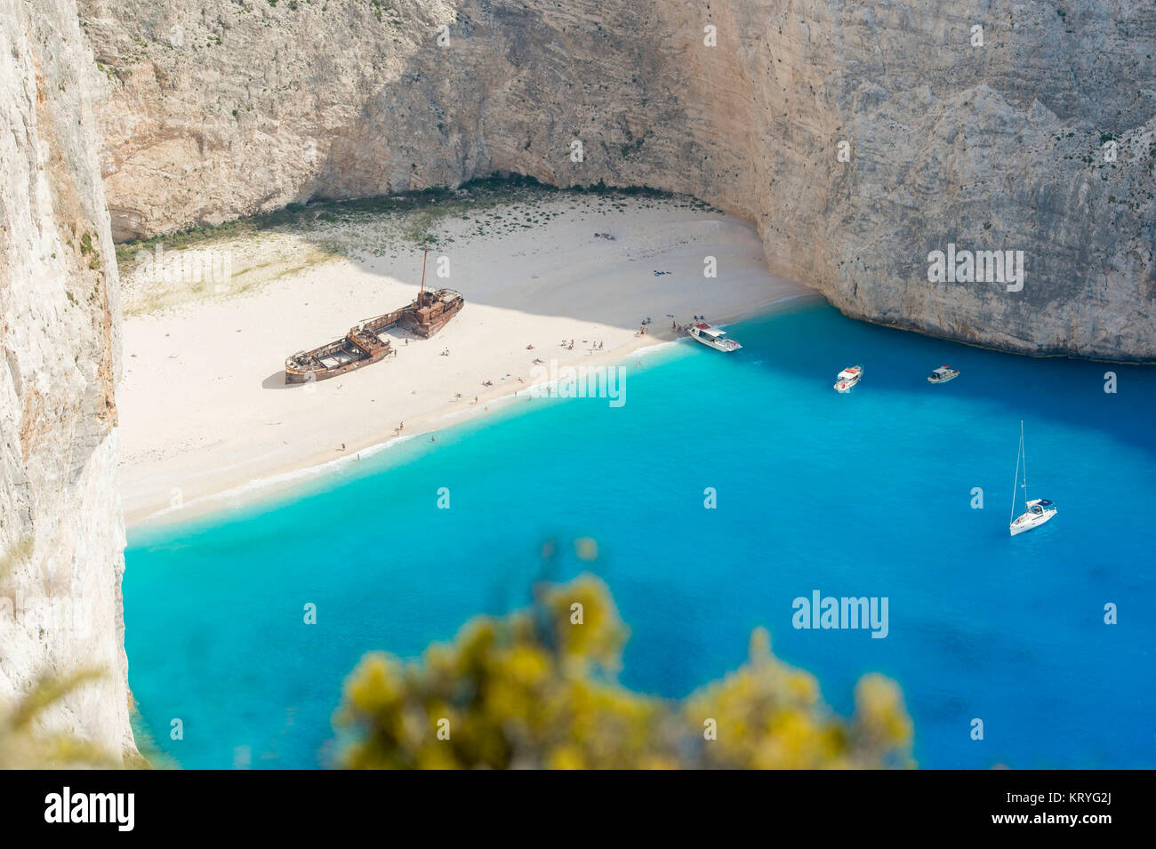 Shipwreck Bay, Navagio, Zakynthos, Griechenland - Shipwreck Bay ...