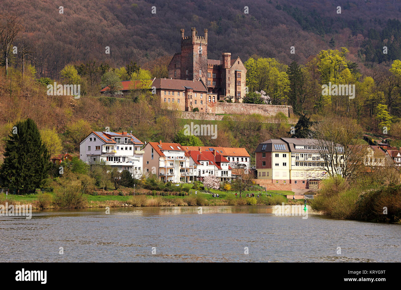 Castles of neckarsteinach hi-res stock photography and images - Alamy