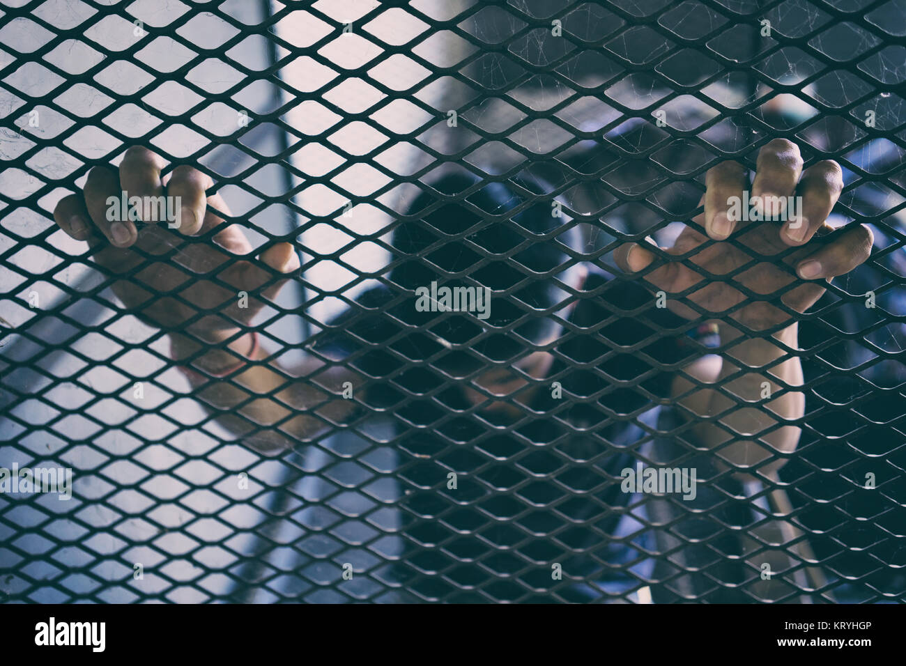 Slave cage hi-res stock photography and images - Alamy
