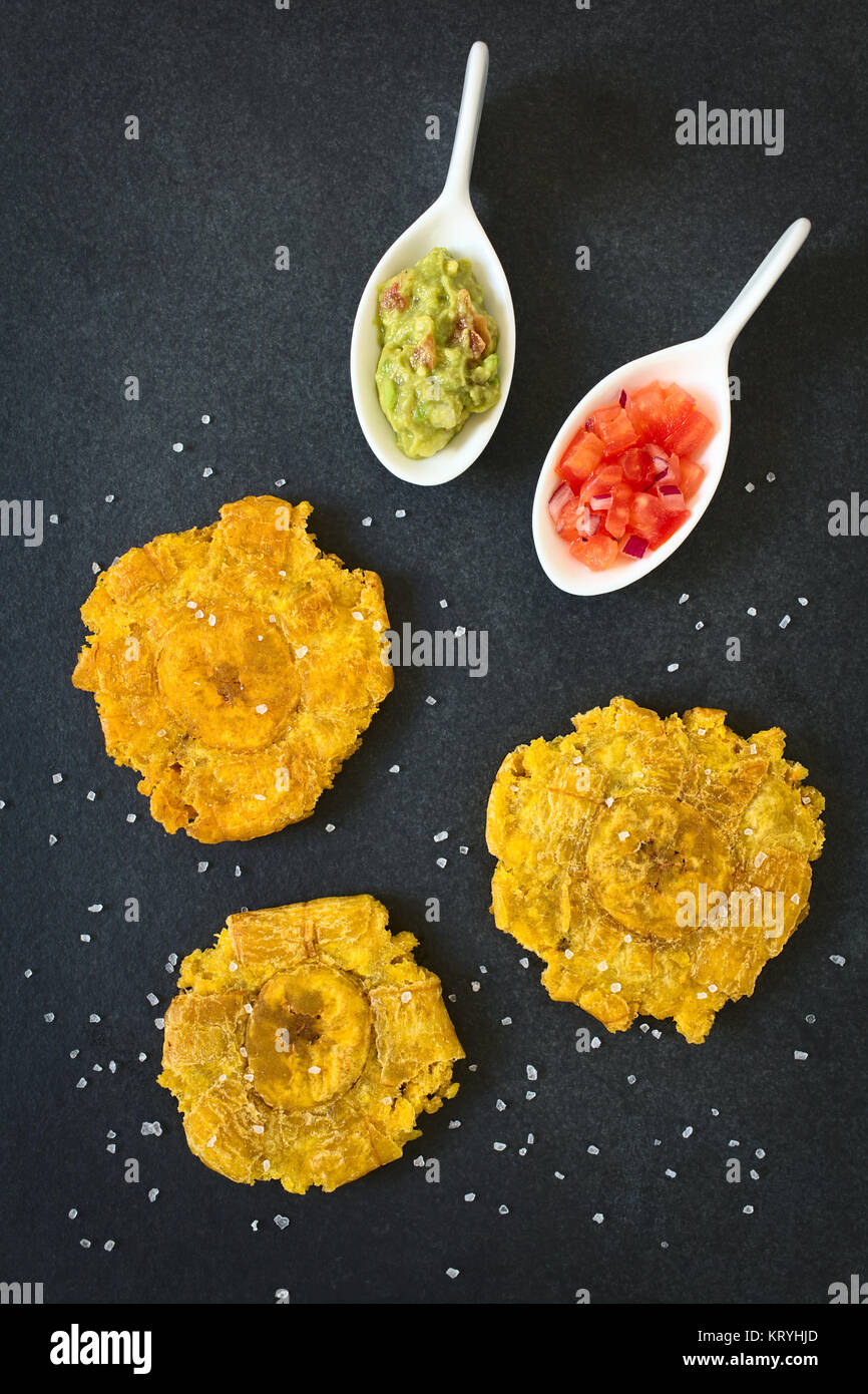 Patacon Fried Plantain Slices Stock Photo - Alamy