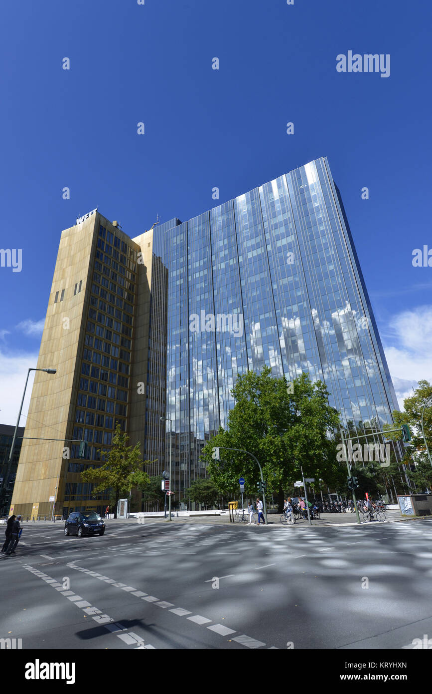 Axel's Springer publishing company, Axel's Springer street, cross ...