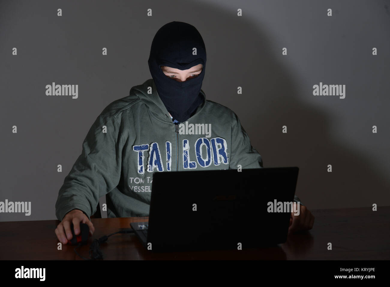 Symbolic photo Internet criminal activity, Symbolfoto ...