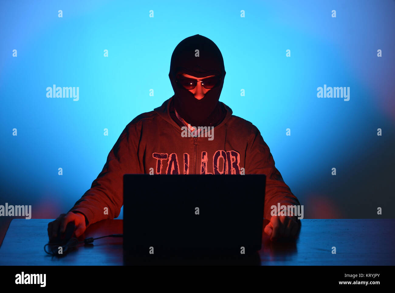 Symbolic photo Internet criminal activity, Symbolfoto ...