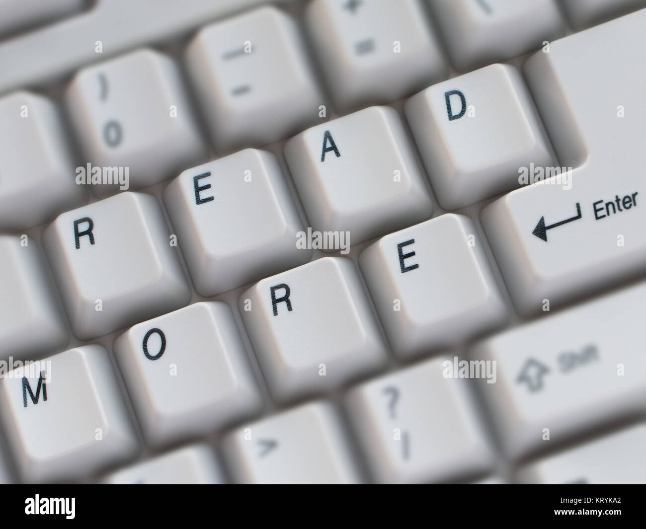Computer keyboard key text closeup Stock Photo - Alamy