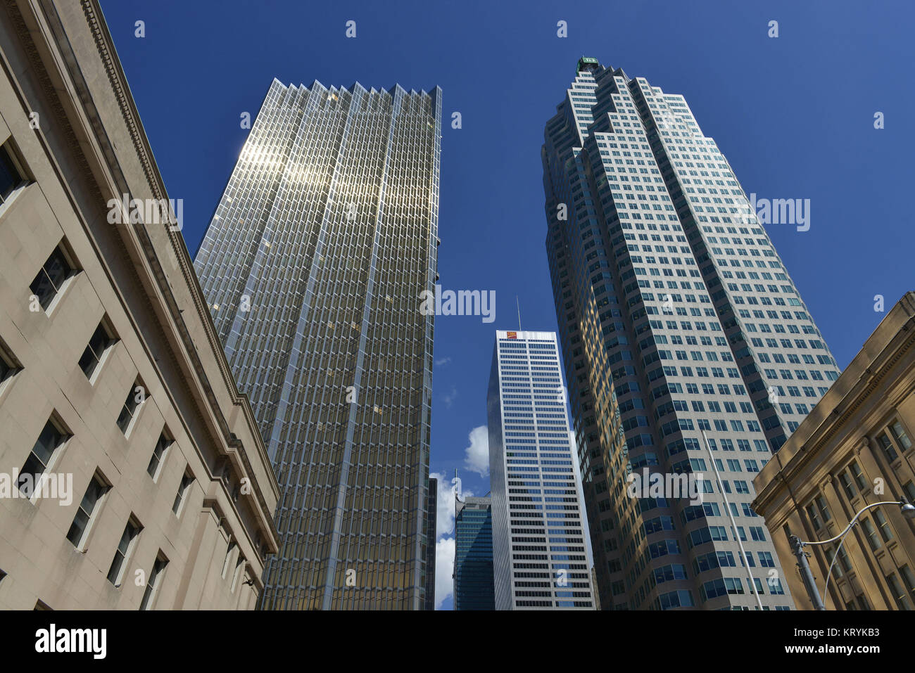High rises, Financial District, Downtown, Toronto, Ontario, Canada ...
