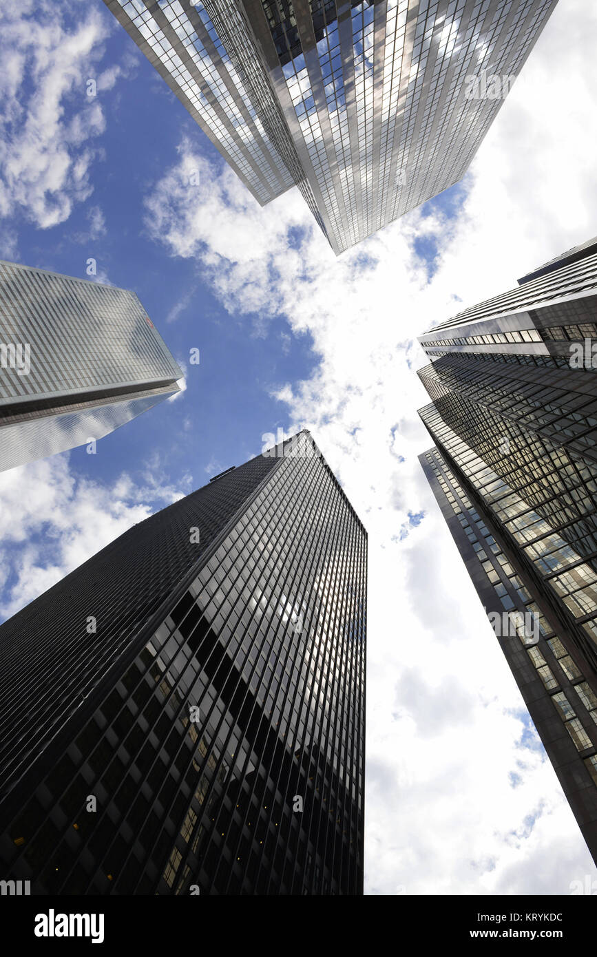 High rises, Financial District, Downtown, Toronto, Ontario, Canada ...