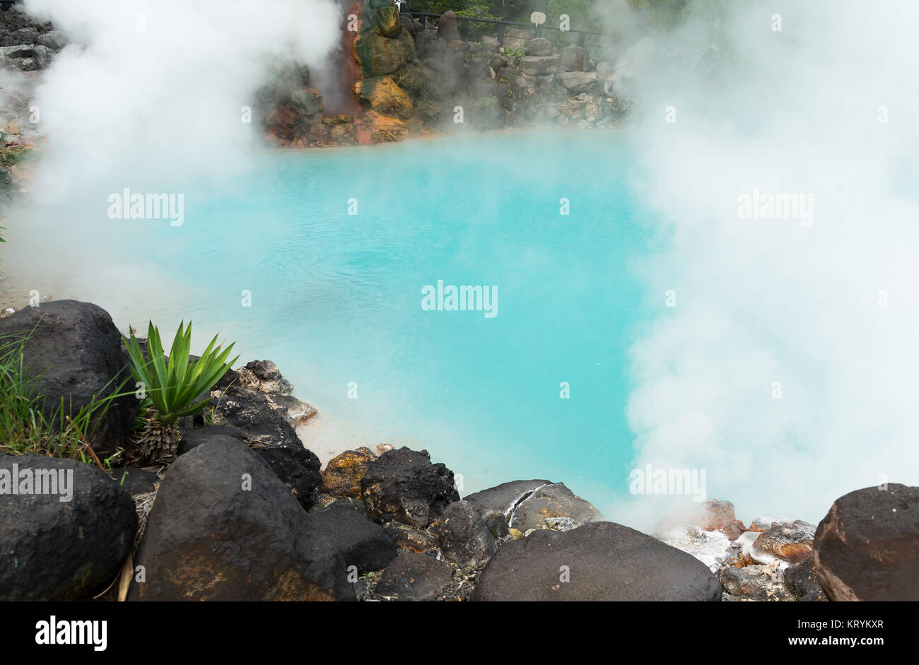 Sea Hell in Beppu Stock Photo - Alamy