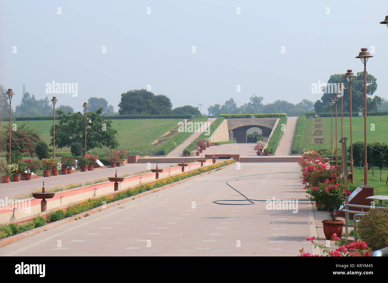 Rajghat historical site New Delhi. India Rajghat is a memorial ...