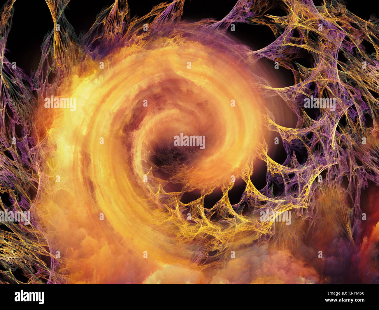Elements of Spiral Pattern Stock Photo - Alamy