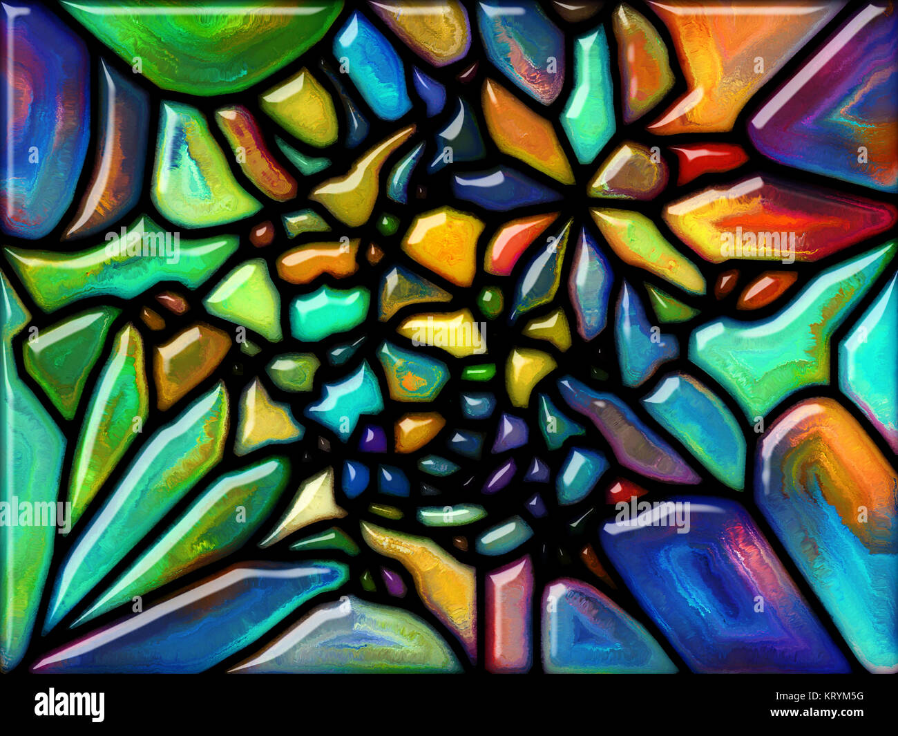 Inner Life of Glass Stock Photo - Alamy
