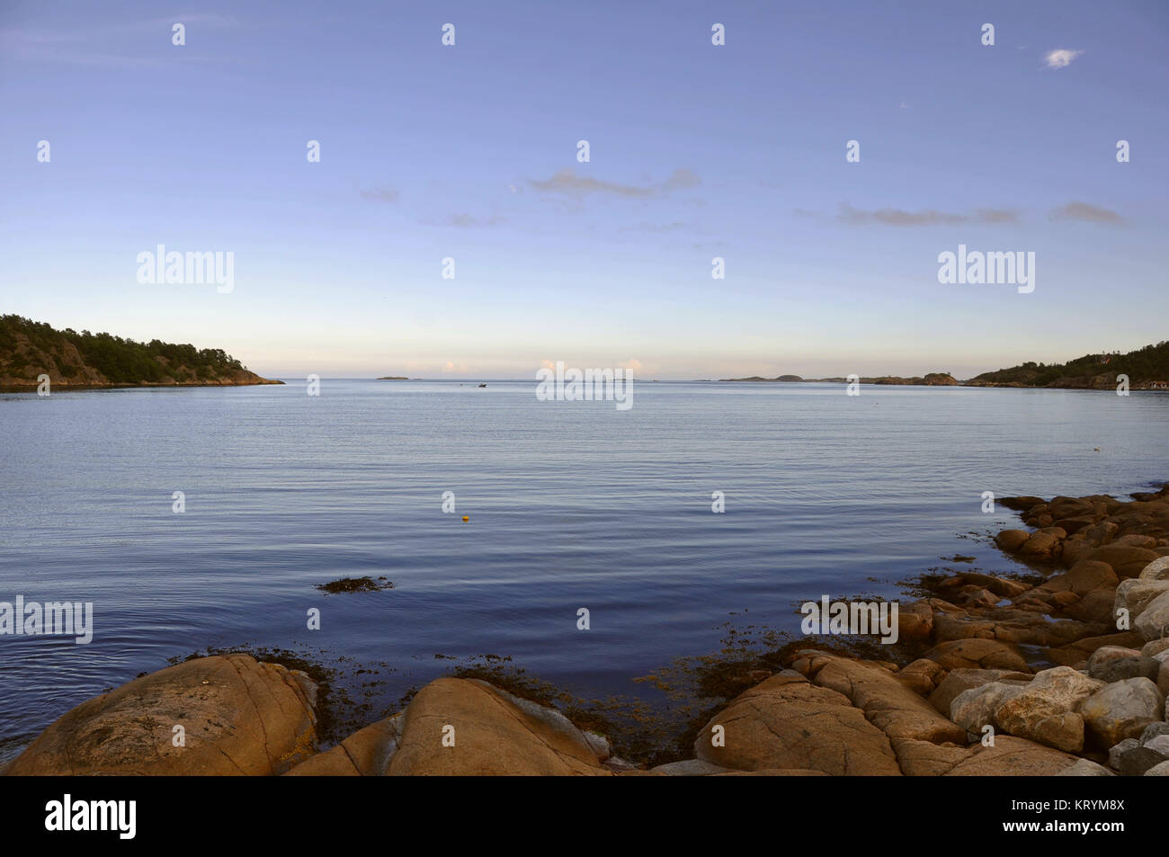 port of favik in southern norway Stock Photo - Alamy