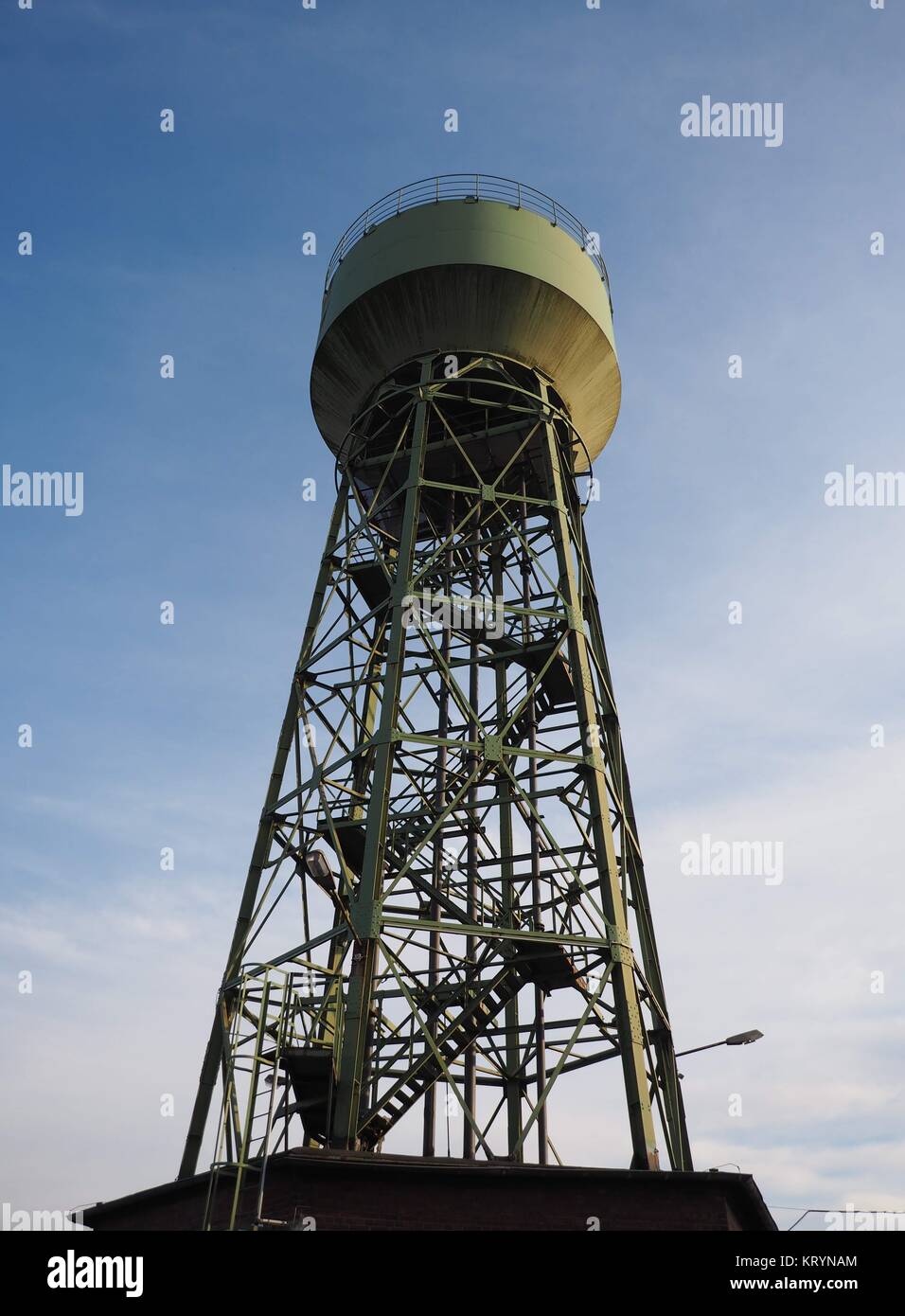 old water tower coal mine lohberg in dinslaken Stock Photo - Alamy