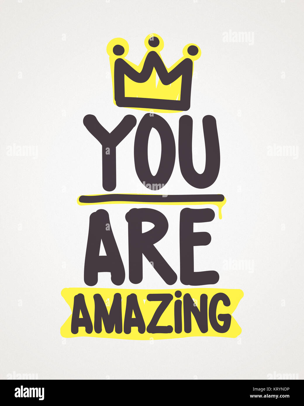 You are amazing Stock Photo - Alamy