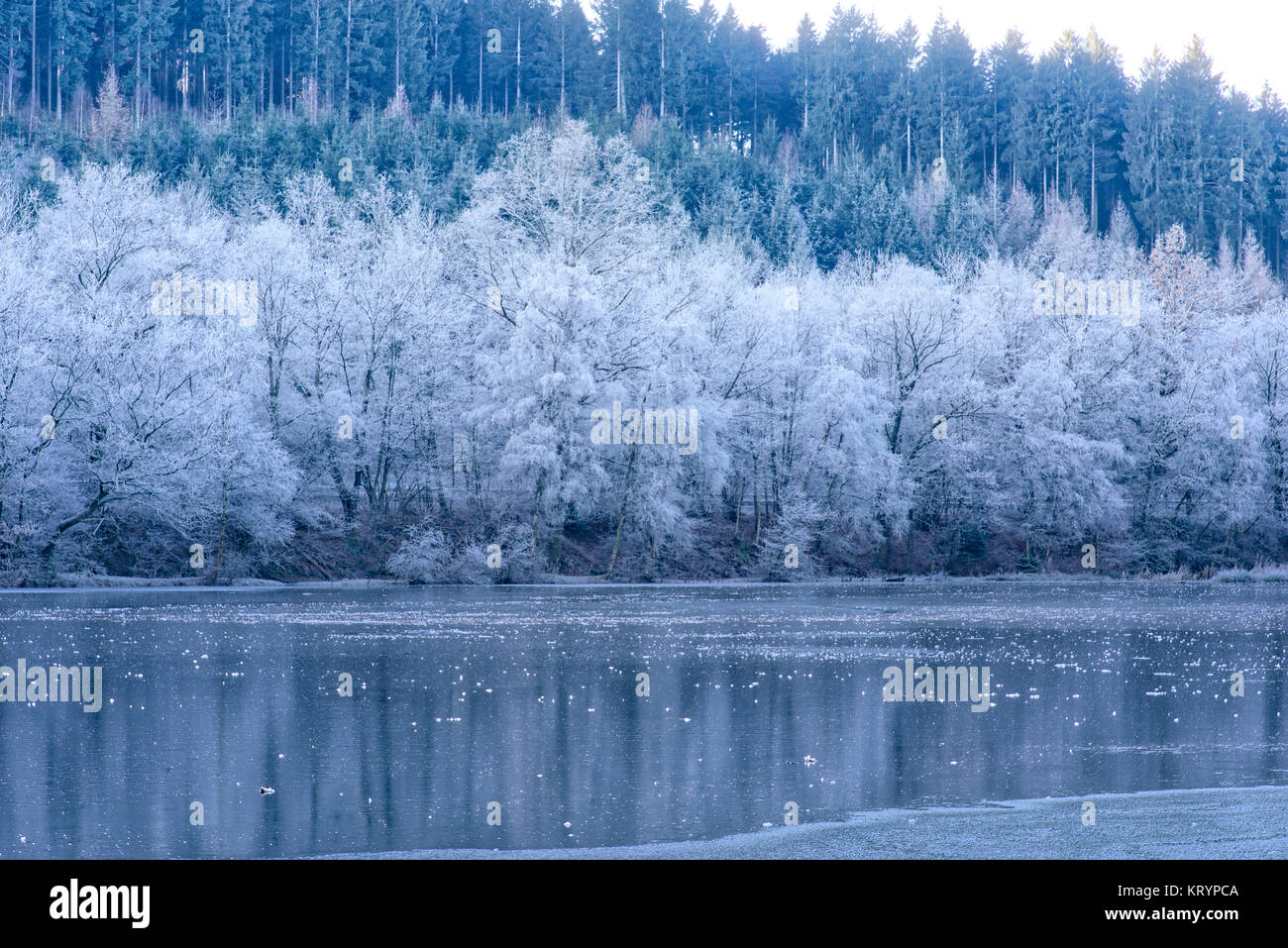 winter mood in germany Stock Photo - Alamy