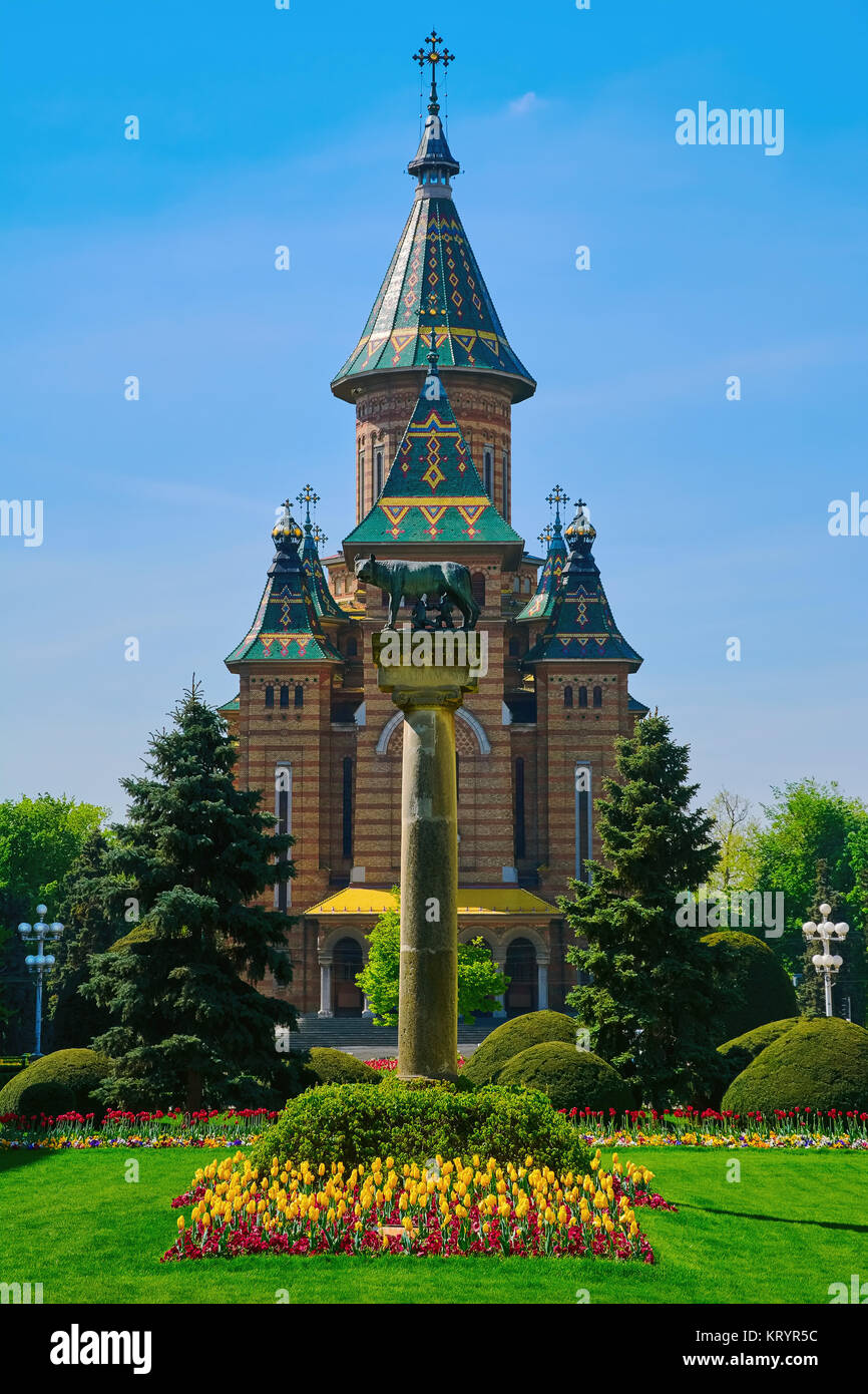 Timisoara Orthodox Cathedral Stock Photo - Alamy