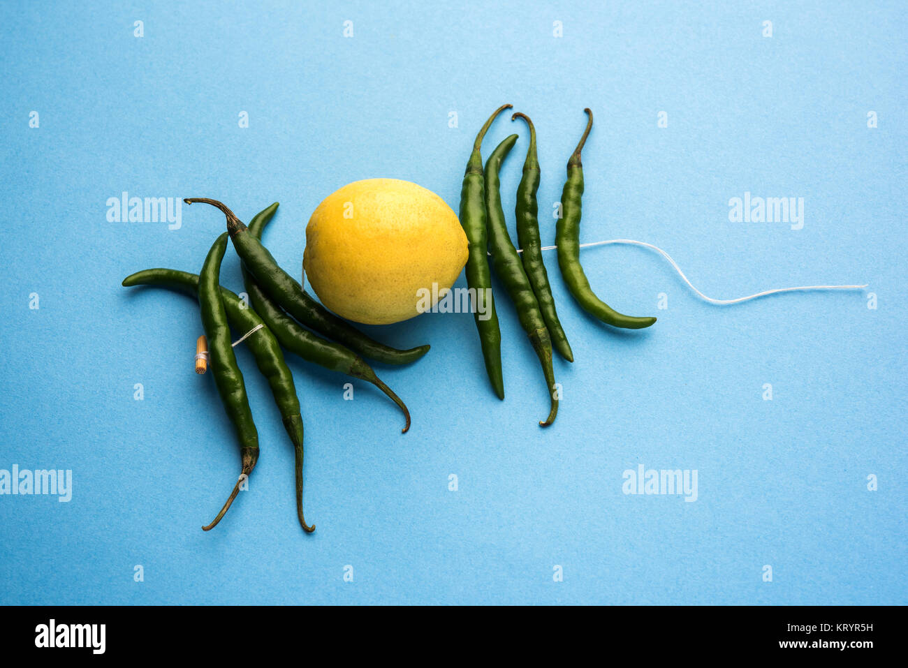 Nimbu mirchi hi-res stock photography and images - Alamy