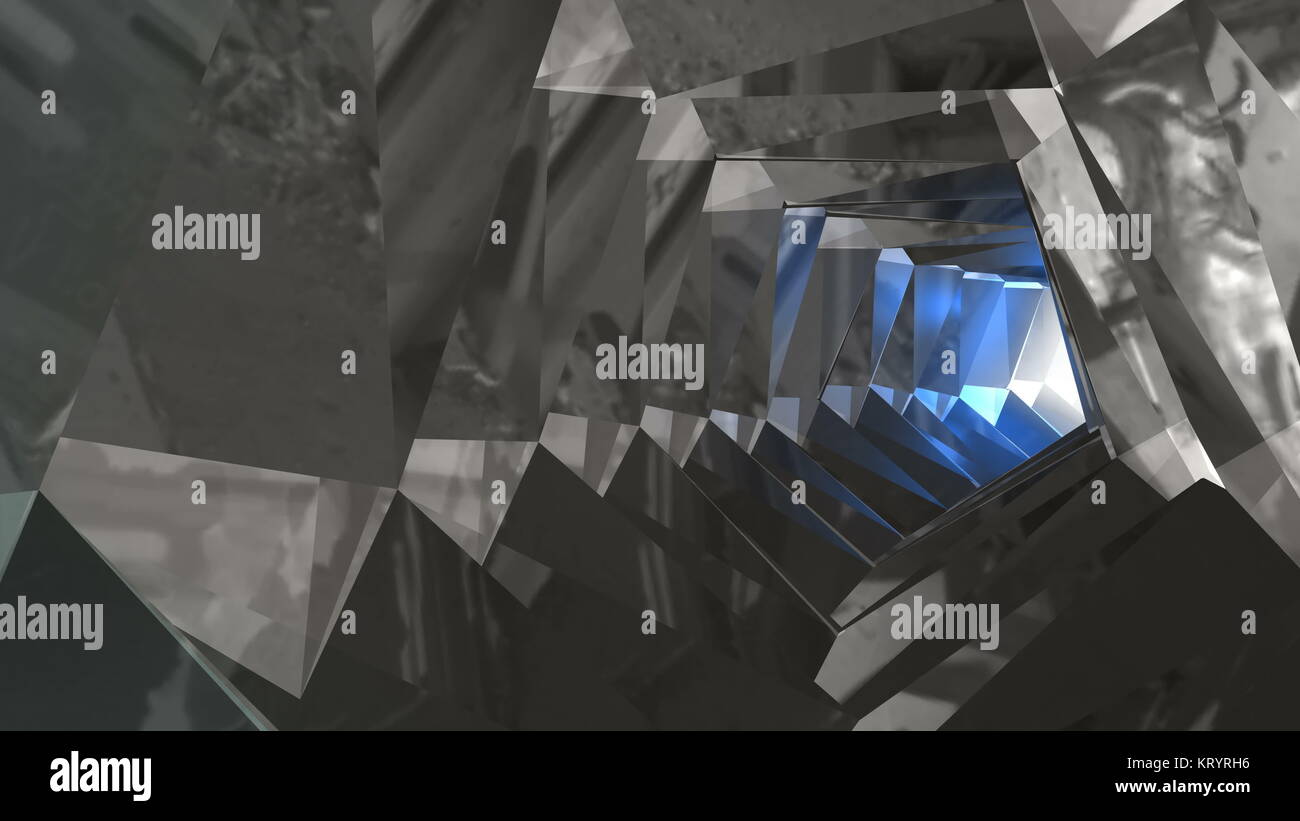 Abstract background with tunnel. Technology backdrop loop Stock Photo ...