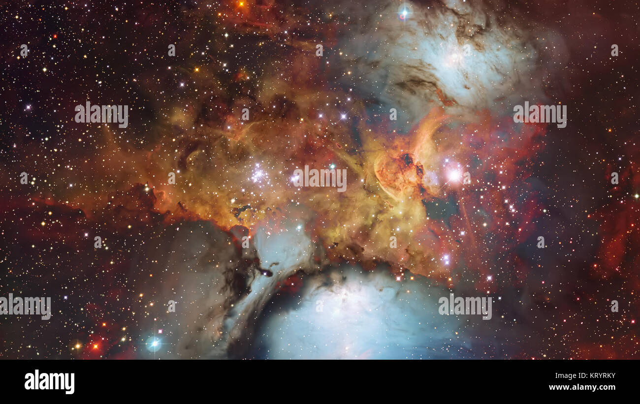Nebula in deep space, glowing mysterious universe. Elements of this ...