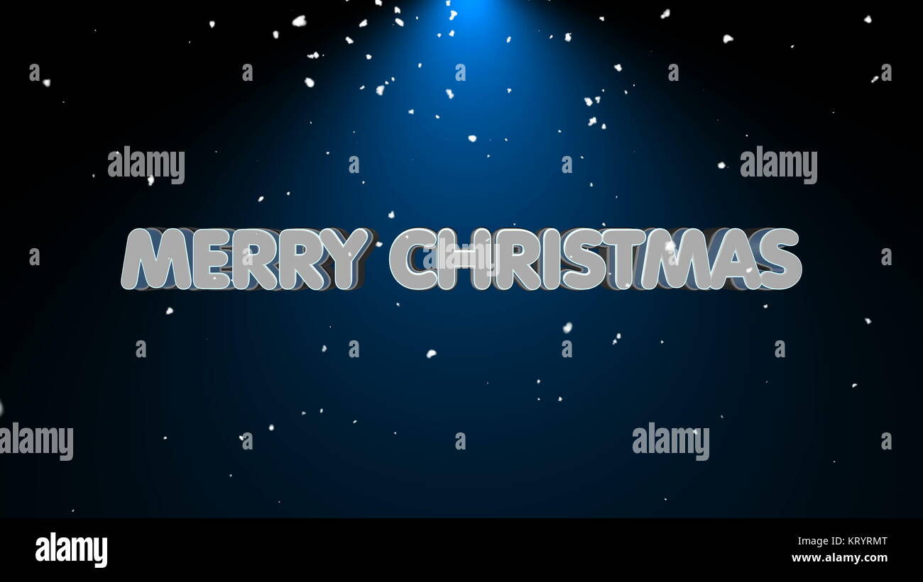 Merry christmas text animation hi-res stock photography and images - Alamy