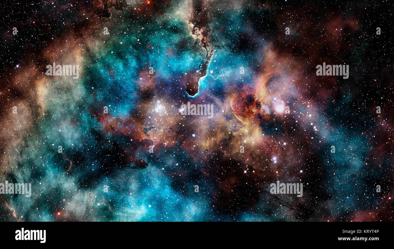 Colorful deep space. Elements of this image furnished by NASA Stock ...