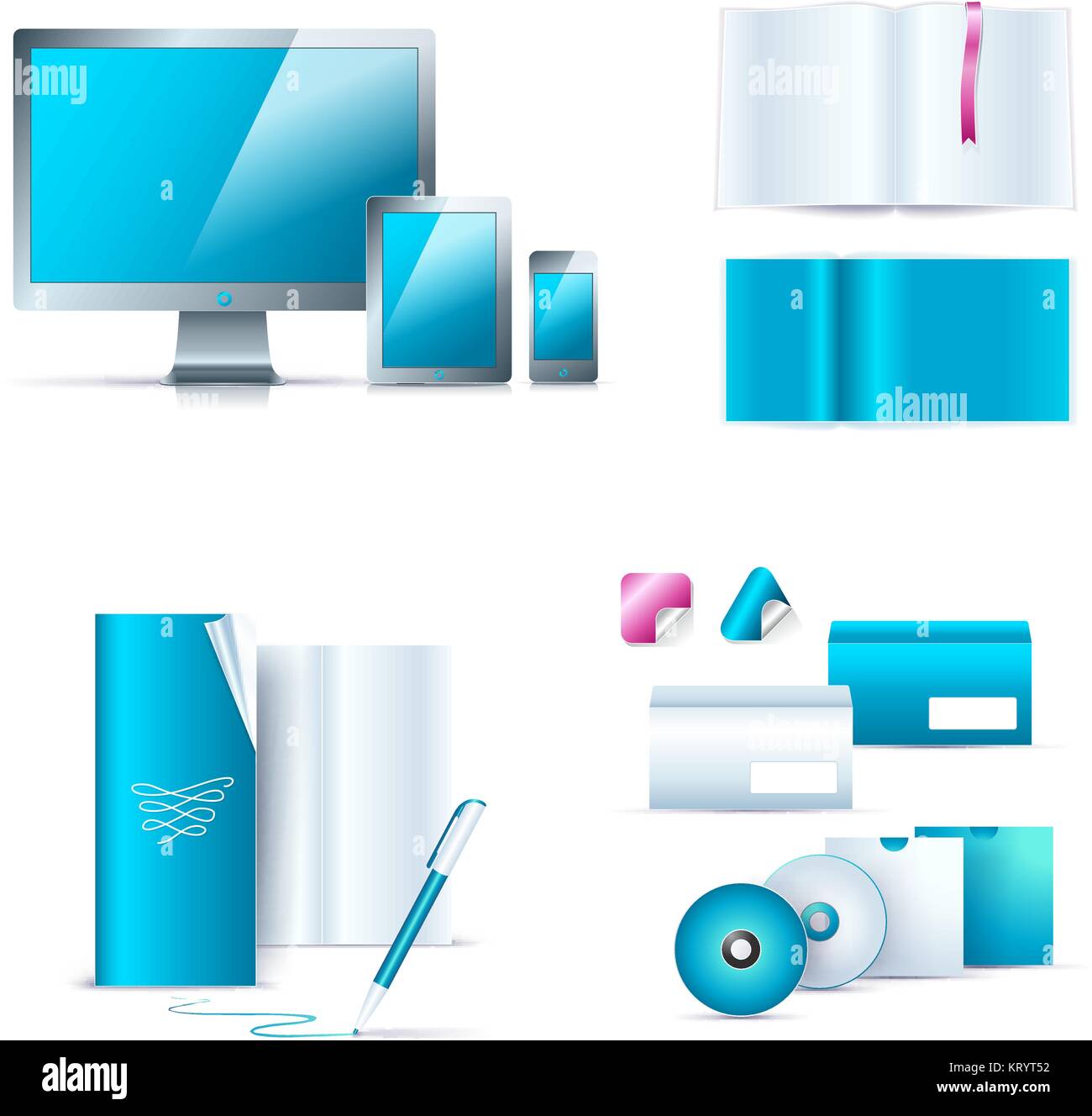 Mockup template for branding and product designs. Isolated realistic ...