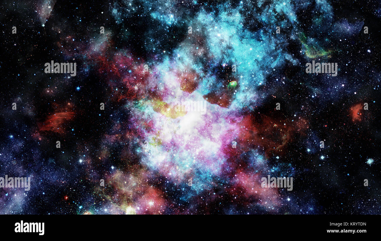 Shiny stars and galaxy space. Elements of this image furnished by NASA ...
