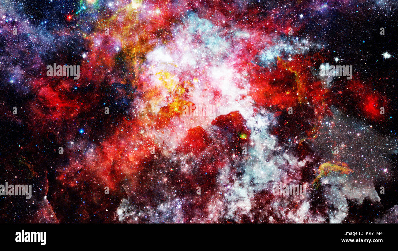 Deep space art. Galaxies and stars. Elements of this image furnished by ...