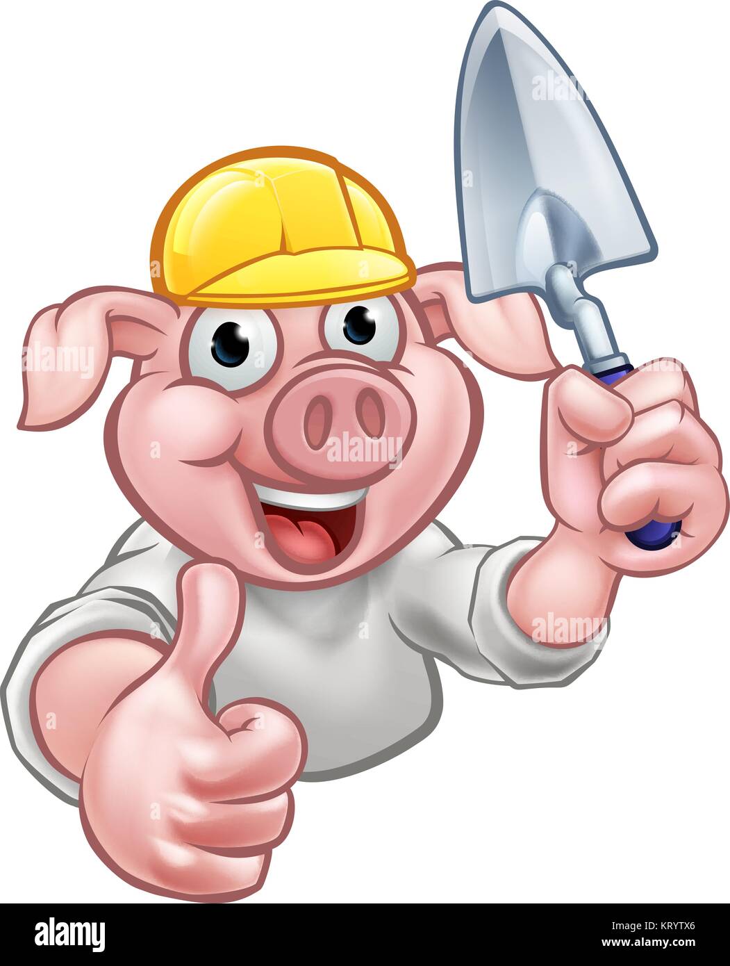 Pig Builder Cartoon Character Stock Vector Image & Art - Alamy