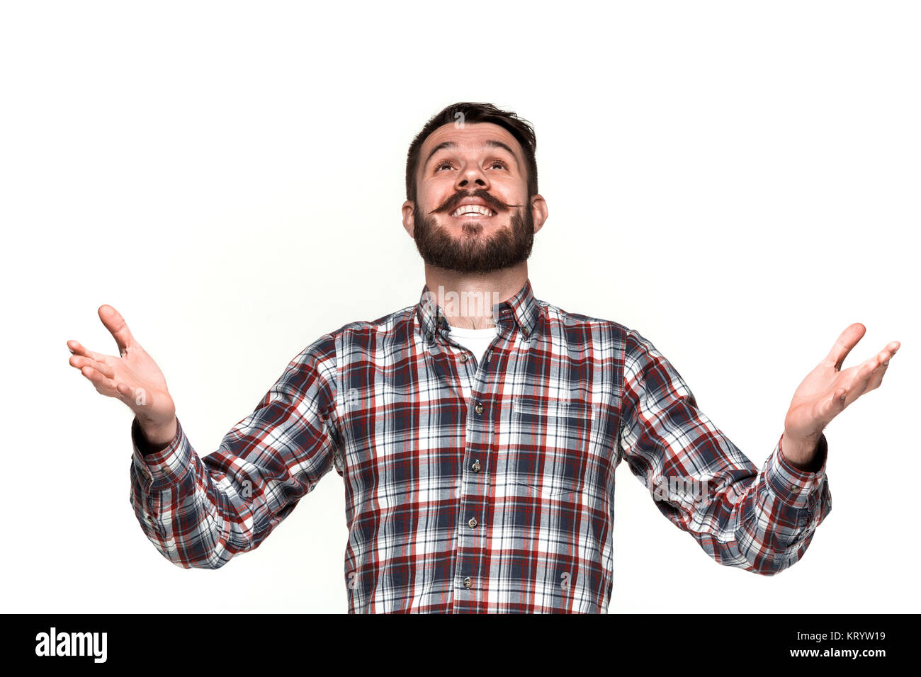 The young man looking at camera Stock Photo - Alamy