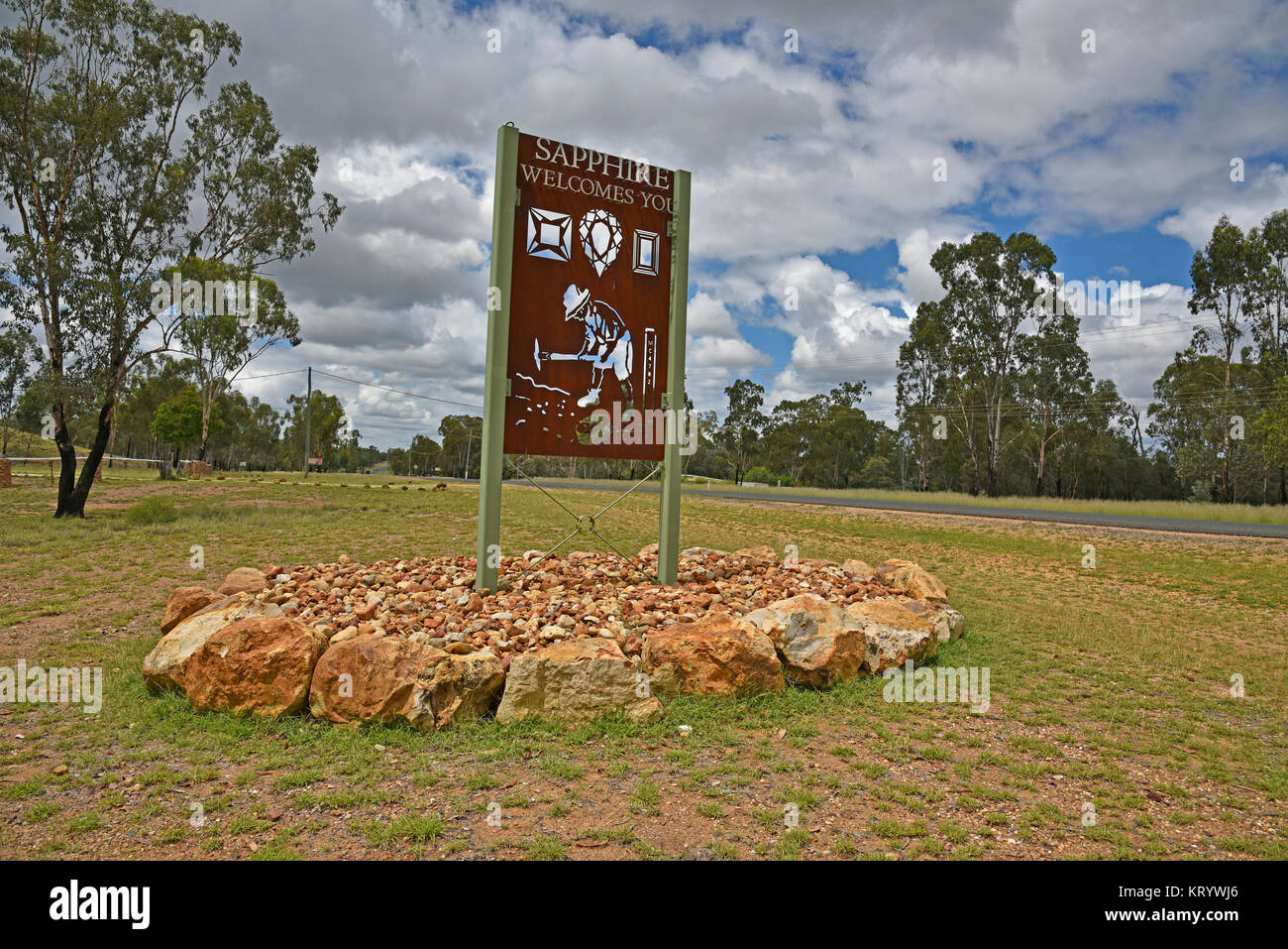 Sapphire mining town hi-res stock photography and images - Alamy