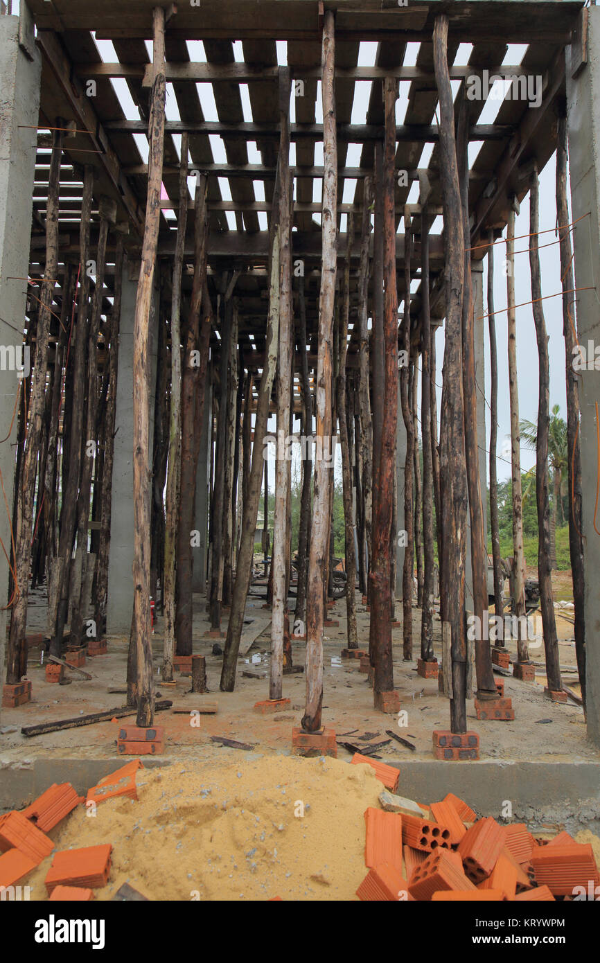 Wood Scaffolding Stock Photos & Wood Scaffolding Stock Images - Alamy