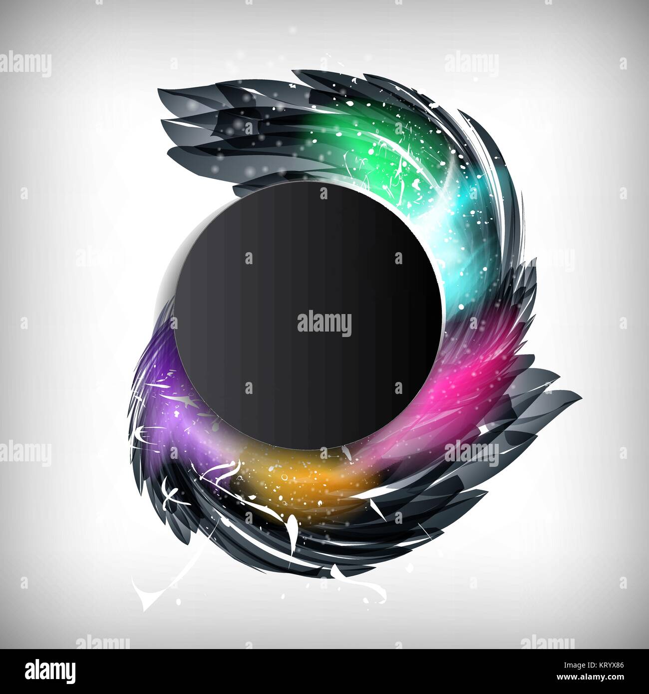 Creative template background. Abstract elements concept, vector ...