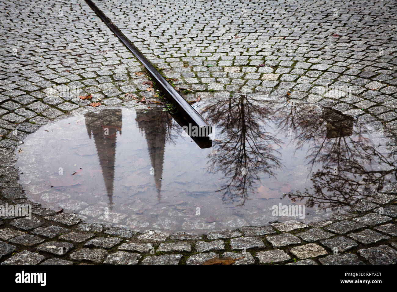 Europe, Germany, North Rhine-Westphalia, Cologne, the steeples of the ...